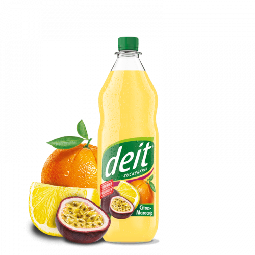 DEIT Sortiment: kalorienarm, zuckerfrei genießen in 9 fruchtigen Sorten › Deit®