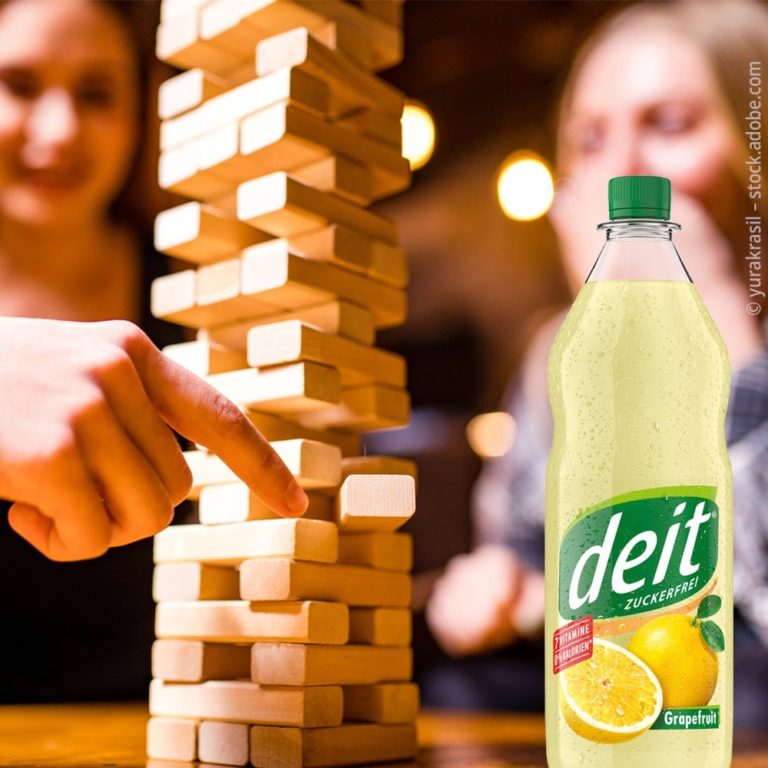 DEIT® ERFRISCHT OHNE ZUCKER MIT 0 % KALORIEN › Deit®
